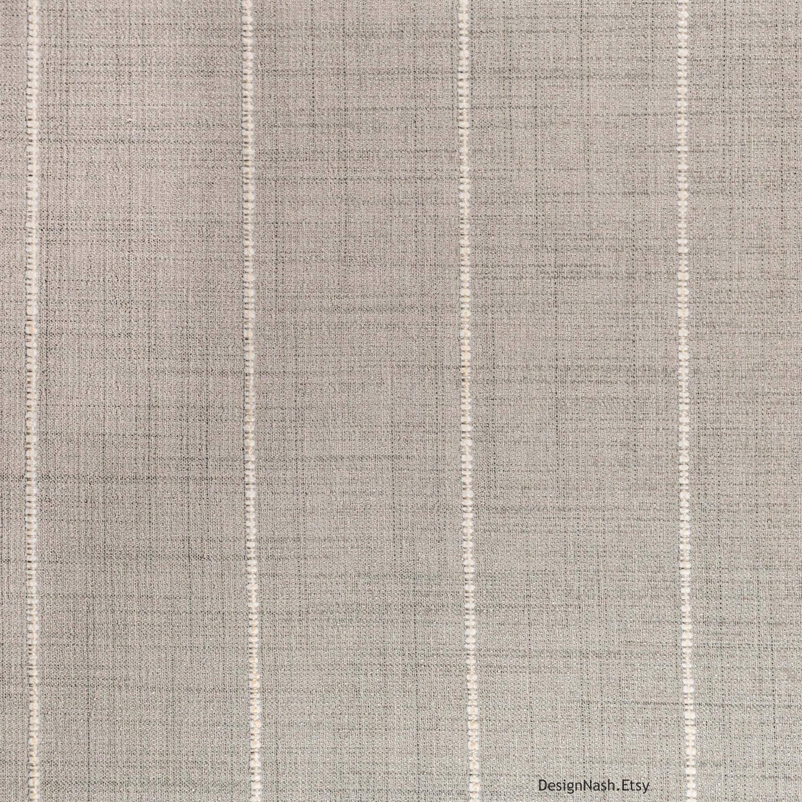 Homestead Stripe Grey Crypton Crypton Performance! Washable! Fabric for ...