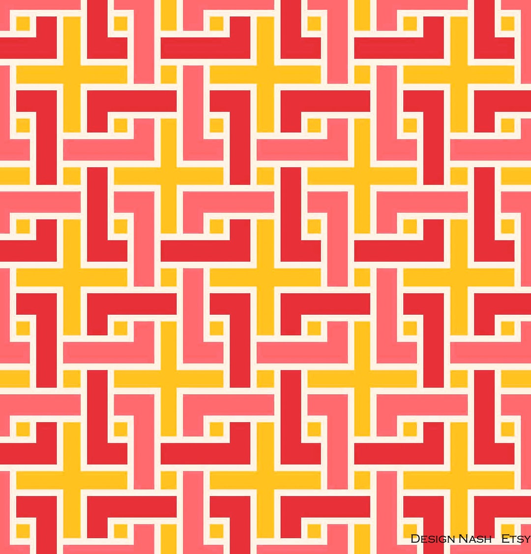 Whippoorwill Fretwork Fabric Summer 2-25 Yards - Etsy