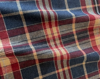 Tartan Fabric Autumn Plaid 7 by Eclectic House Autumn Fall Plaid Modern ...
