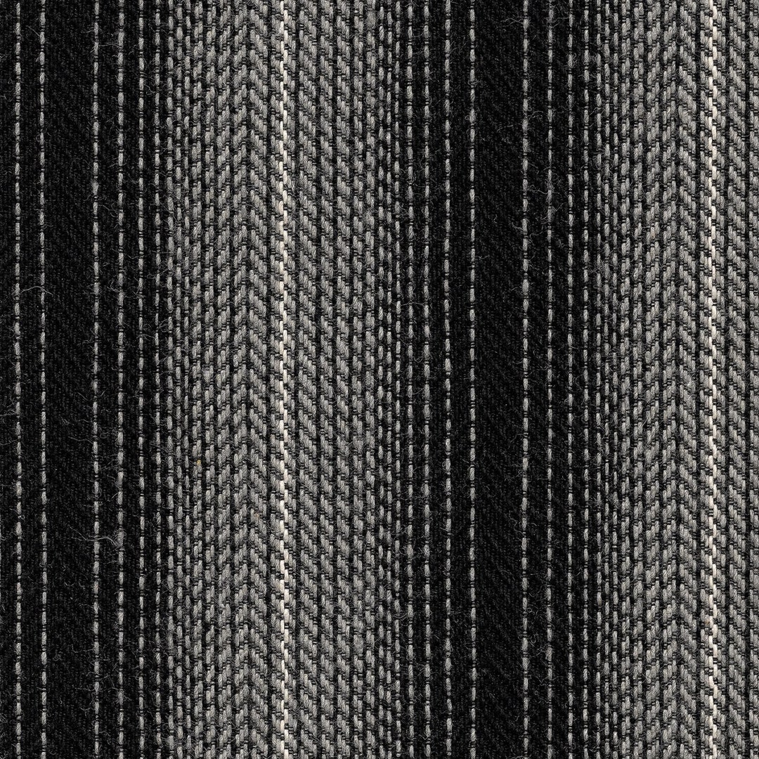 Stonebridge Stripe Black Crypton Performance Fabric for Home Decorating ...