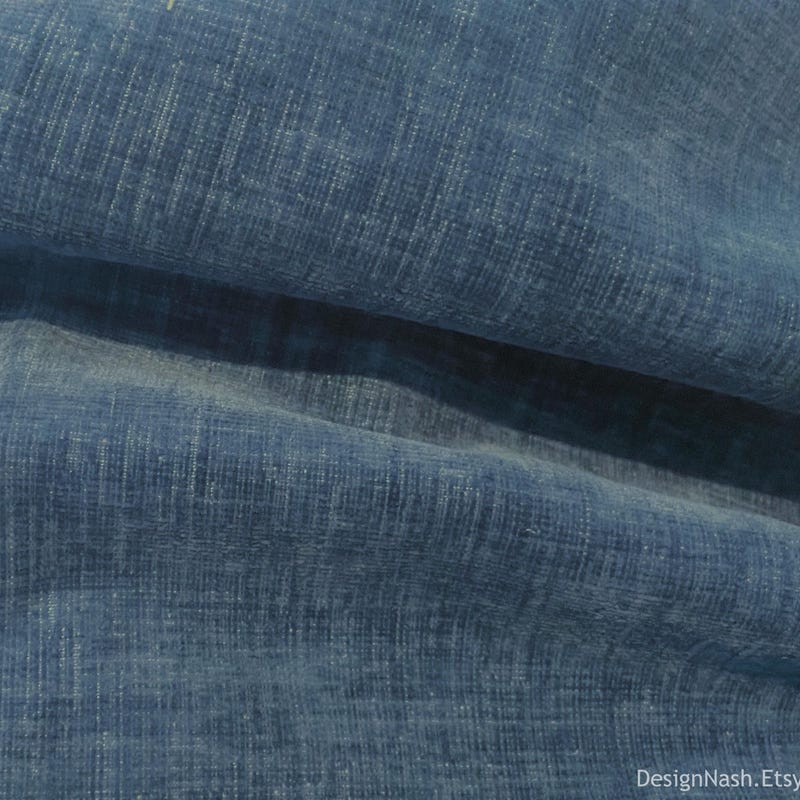 Sapphire Blue Fabric - Etsy