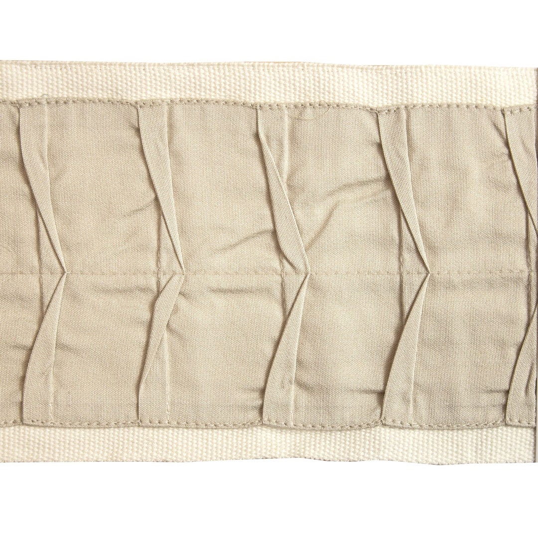 4" Natchez 2-25 Yards Tucked Border Tape Oatmeal - Etsy