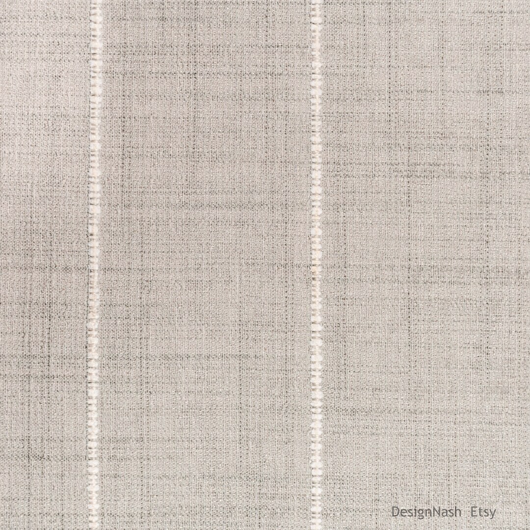 Crypton Performance! Washable! Homestead Stripe Grey Crypton Fabric for ...