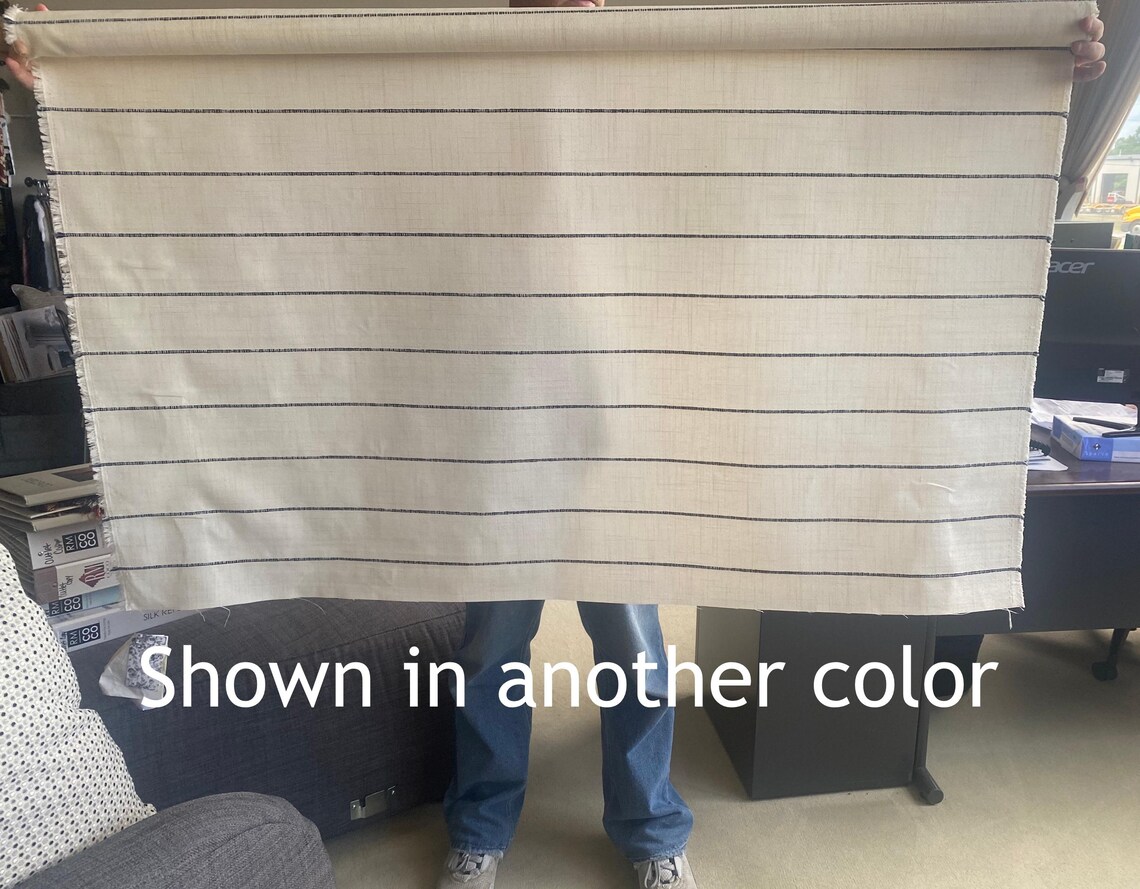 Homestead Stripe Grey Crypton Crypton Performance! Washable! Fabric for ...