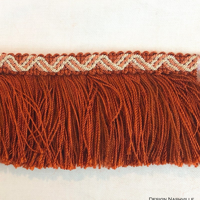 Red Brush Fringe - Etsy