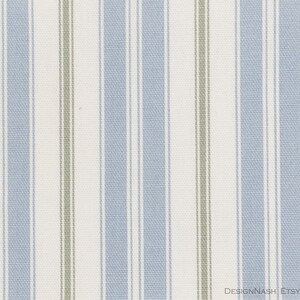 Serenity Stripe Blue Fabric for Home Decorating and Upholstery - Etsy