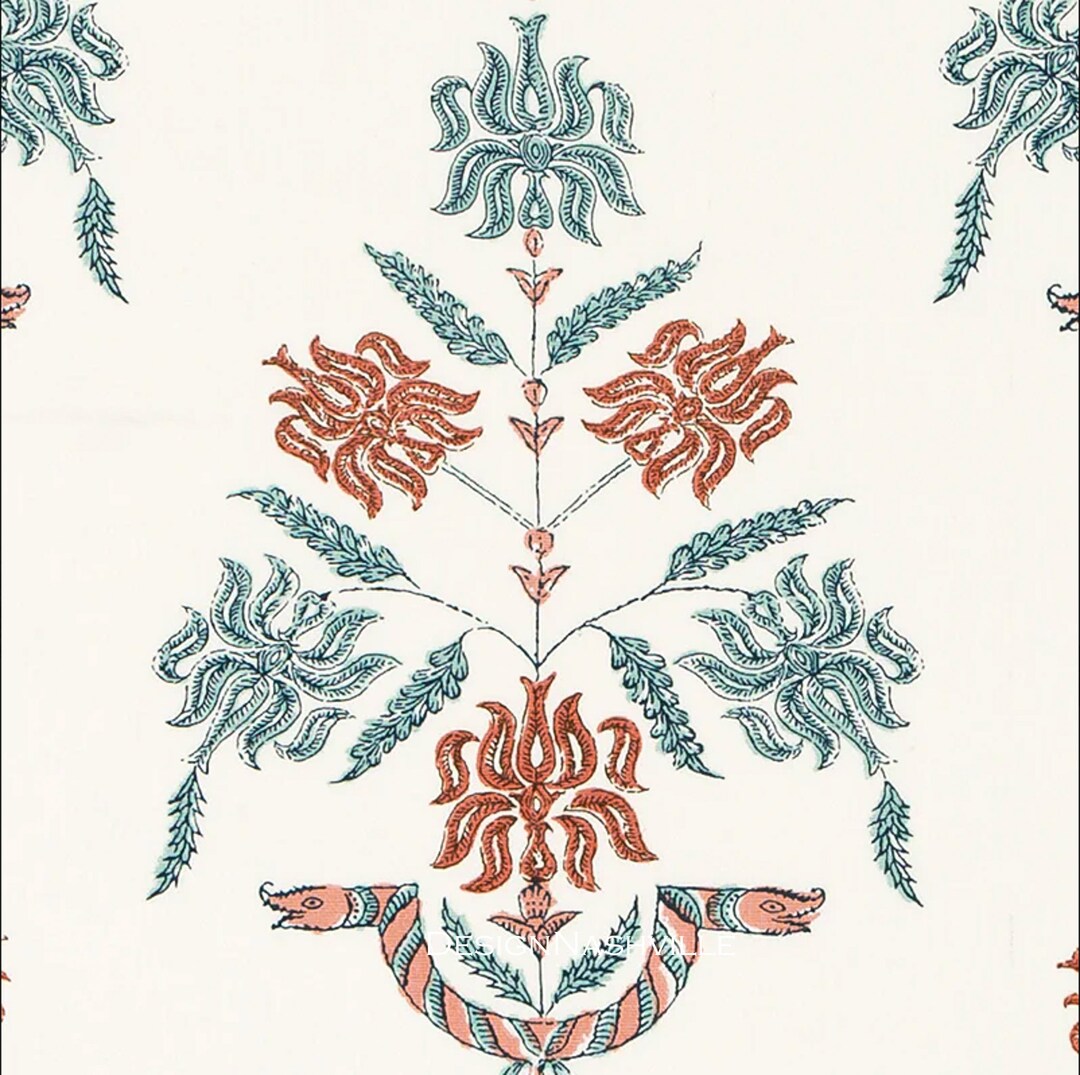 Viking Flowers Printed Fabric for Home Decorating - Etsy