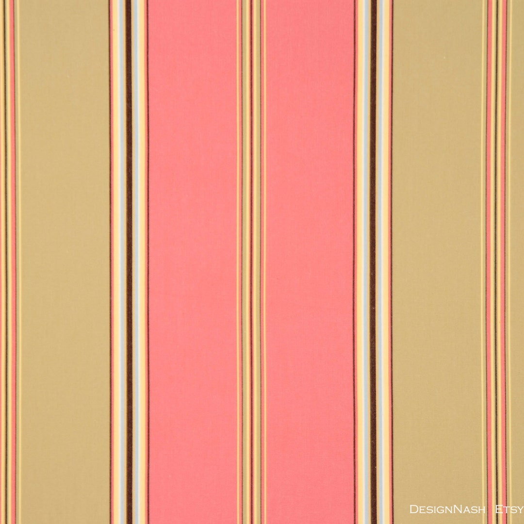 Palm Beach Stripe Fabric for Home Decorating - Etsy