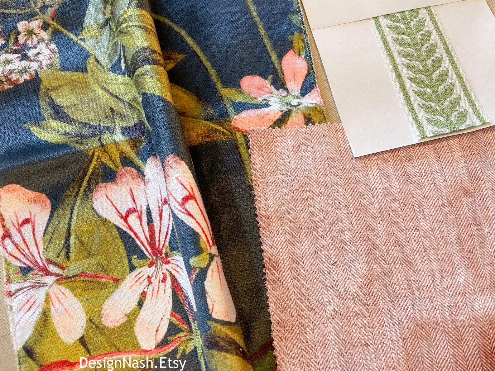 Clementine Herringbone Multi-purpose Performance Fabric - Etsy