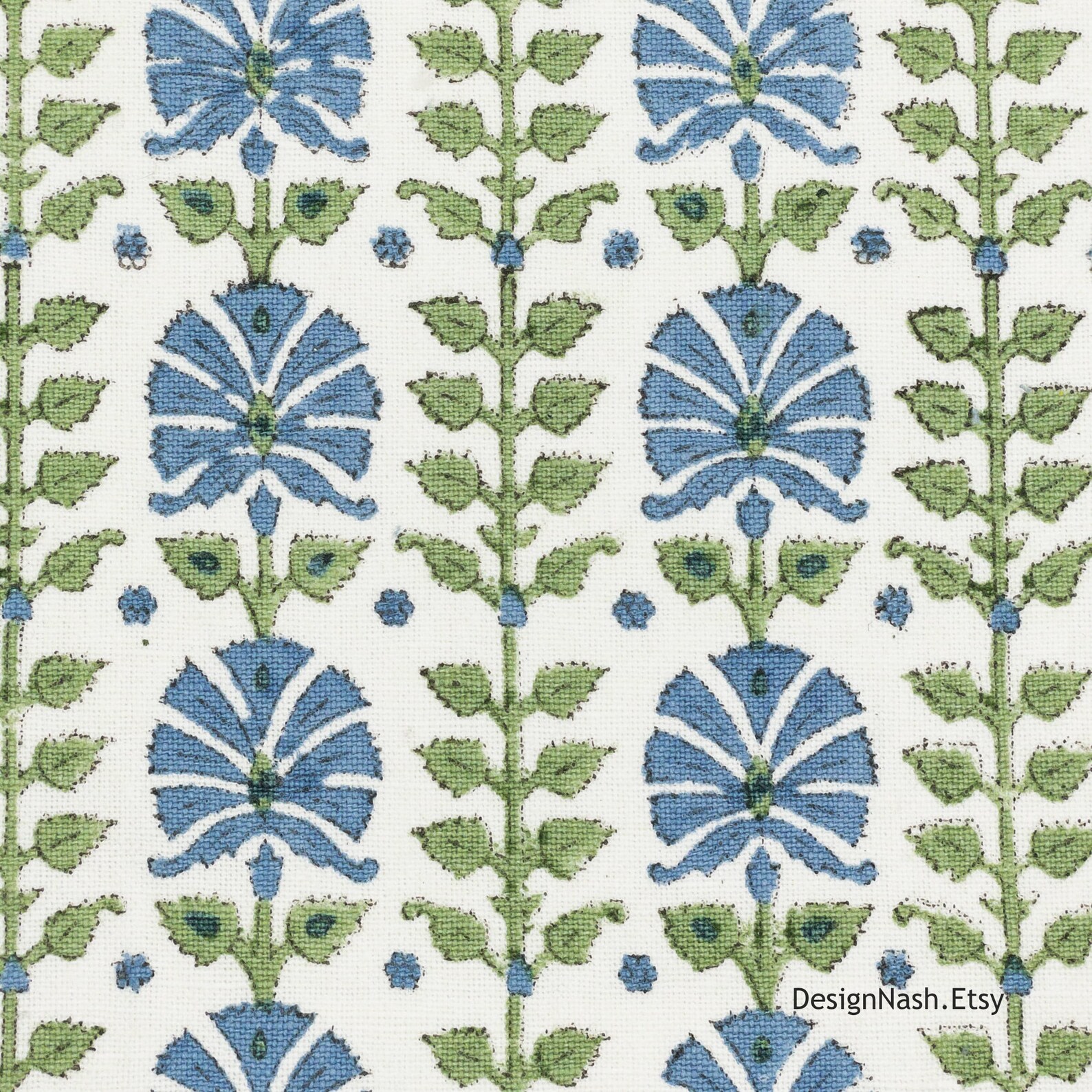 Andover Cottage Fabric for Home Decorating and Upholstery - Etsy