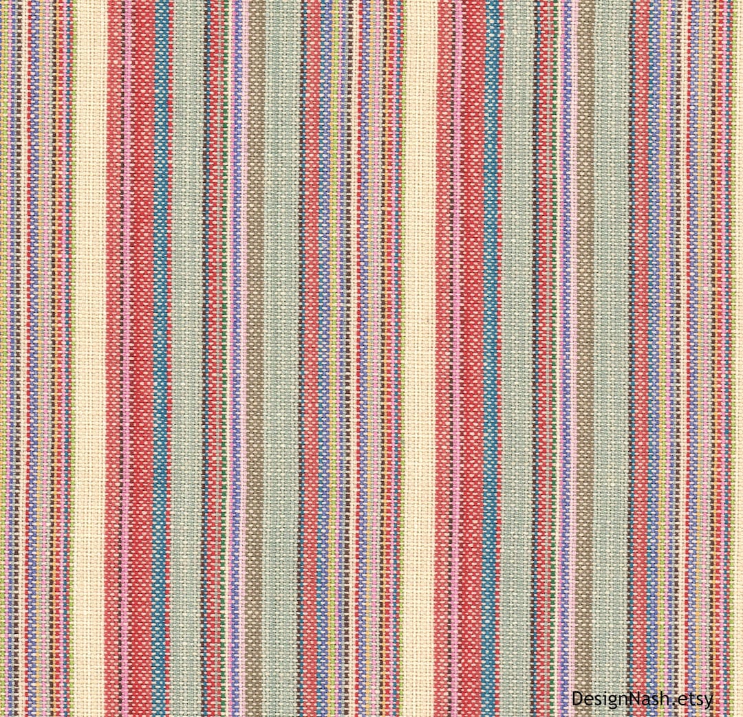 Calista Stripe Fabric for Home Decorating and Multi-purpose Use - Etsy