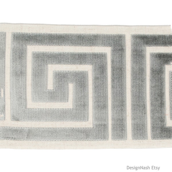 Greek Key Velvet - Etsy