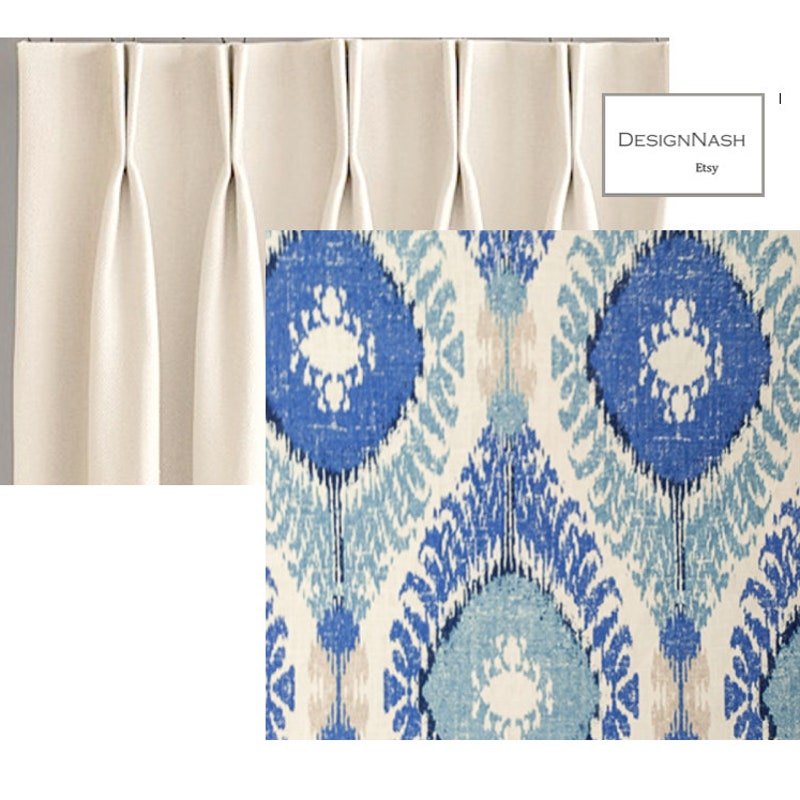 Ikat Curtains - Etsy
