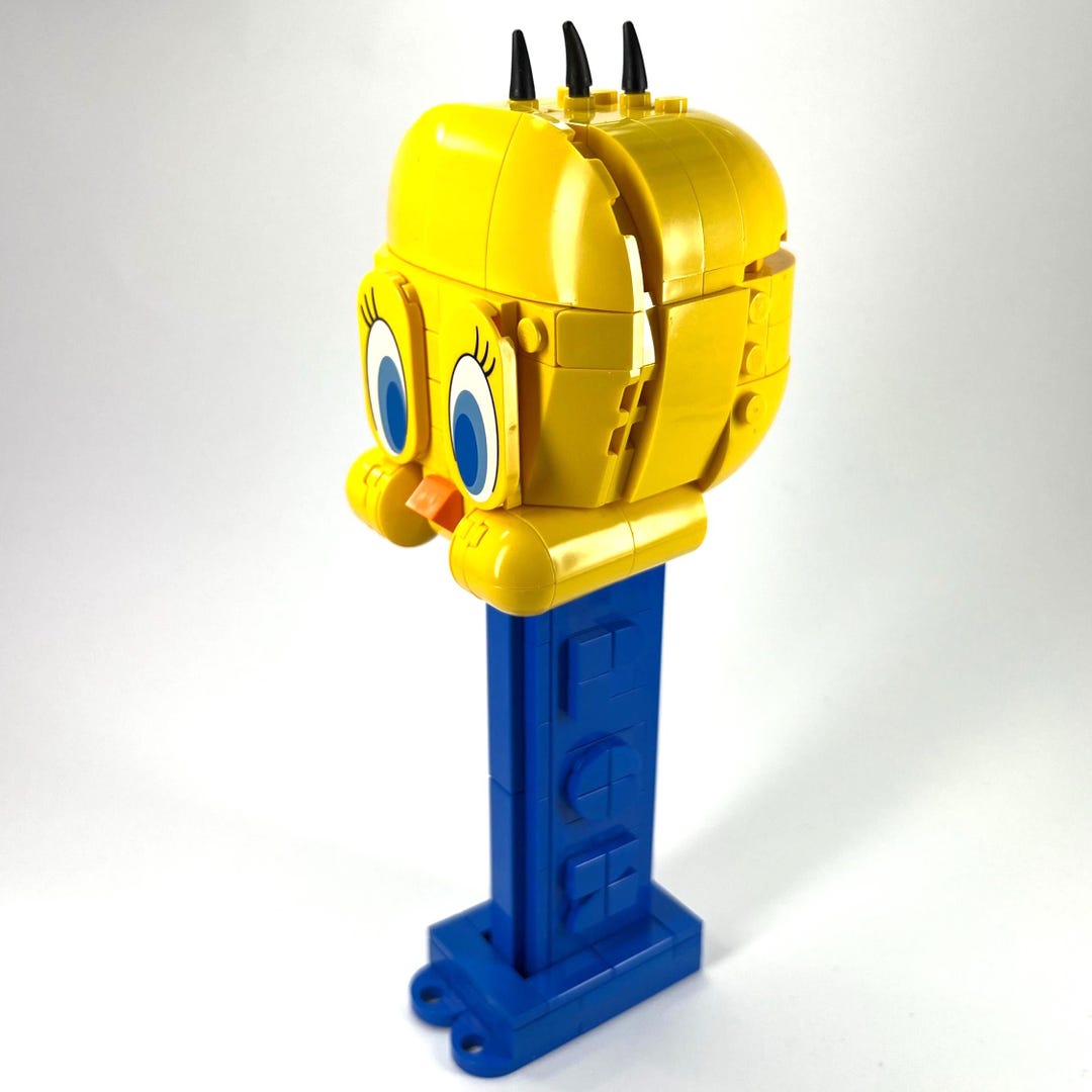 Seinfeld Tweety Bird PEZ Dispenser – Made From 215 Genuine LEGO® Pieces ...