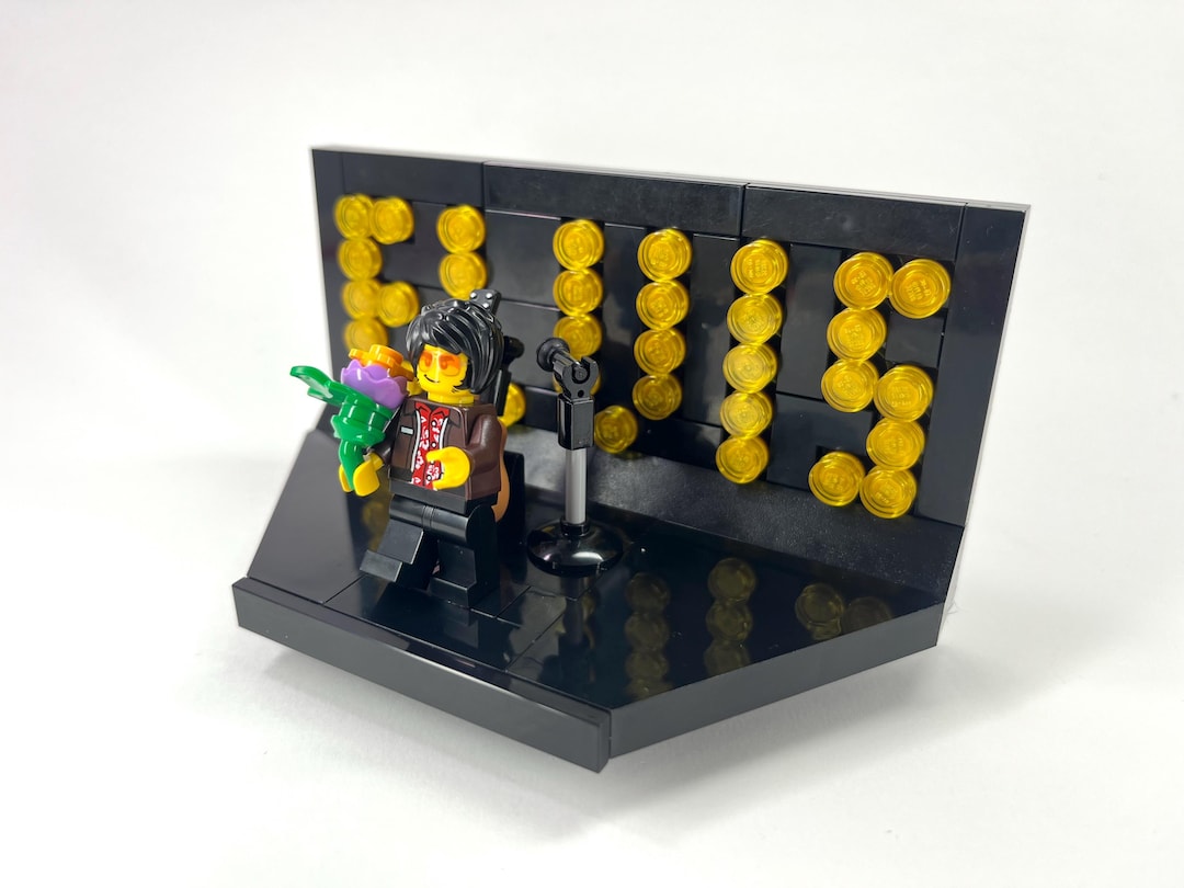 Elvis Presley Minifig Diorama – Build With Genuine Lego® Bricks ...