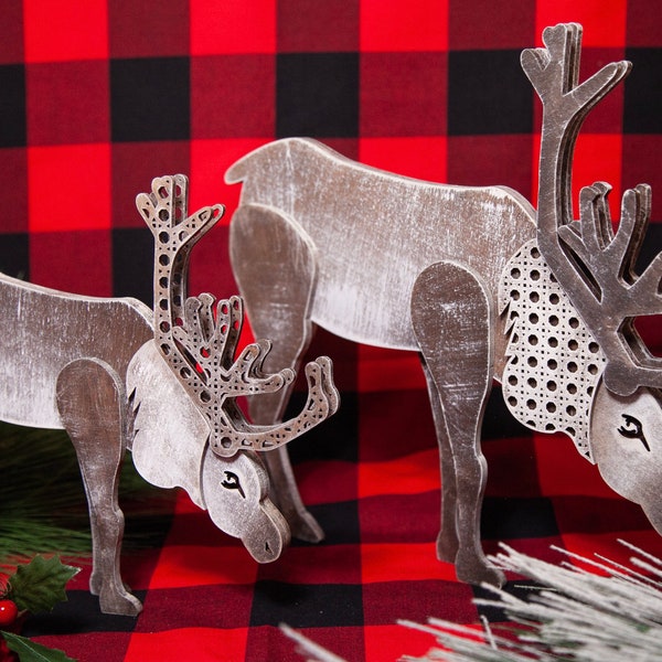 Reindeer Decoration - Etsy