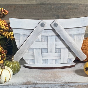 Handmade Pumpkins Basket Sign: Farmhouse Fall Decor (8" X 10") - Etsy