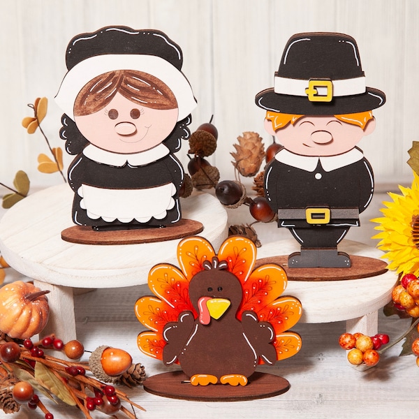 Pilgrim Figurine - Etsy