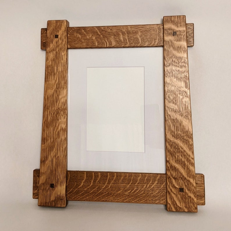 Craftsman / Mission Style 8x10 Picture Frame frame 003 - Etsy