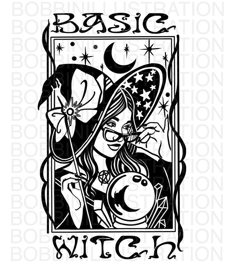 Basic Witch, Basic Witch SVG, Fall SVG, Funny Witch SVG, Witches - Etsy