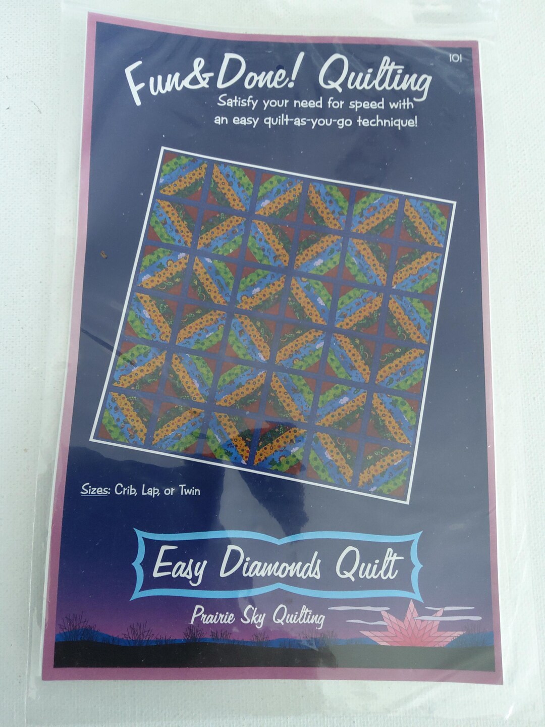 Easy Diamonds Quilt - Quilt Pattern (3 Sizes) - Etsy