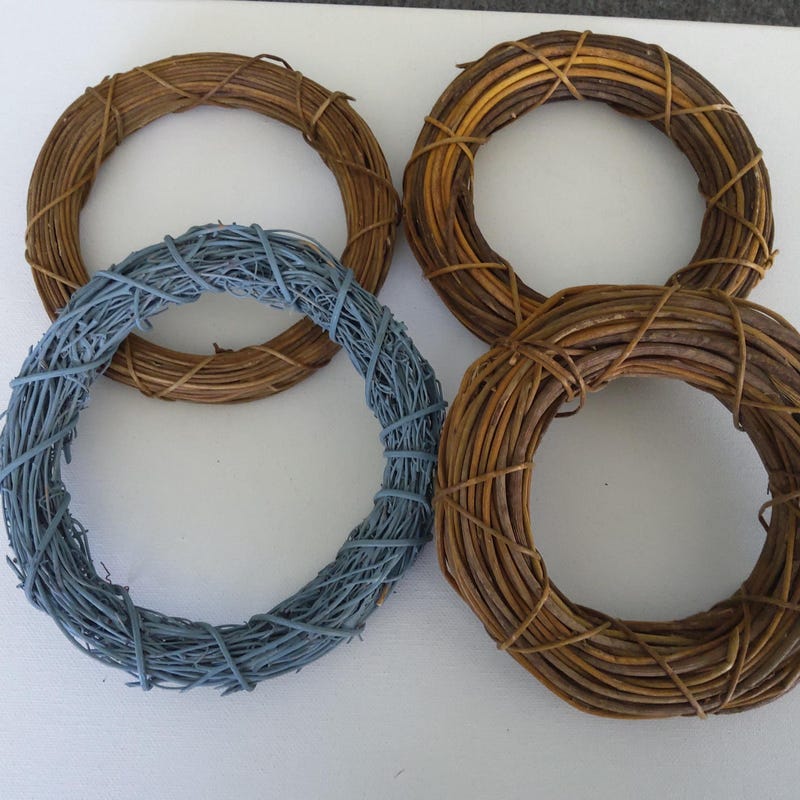 Wicker Wreath - Etsy