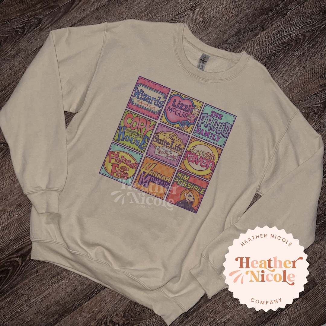 Retro Cartoon | HSM, Hannah, Lizzie, Suite Life, Wizards Waverly ...