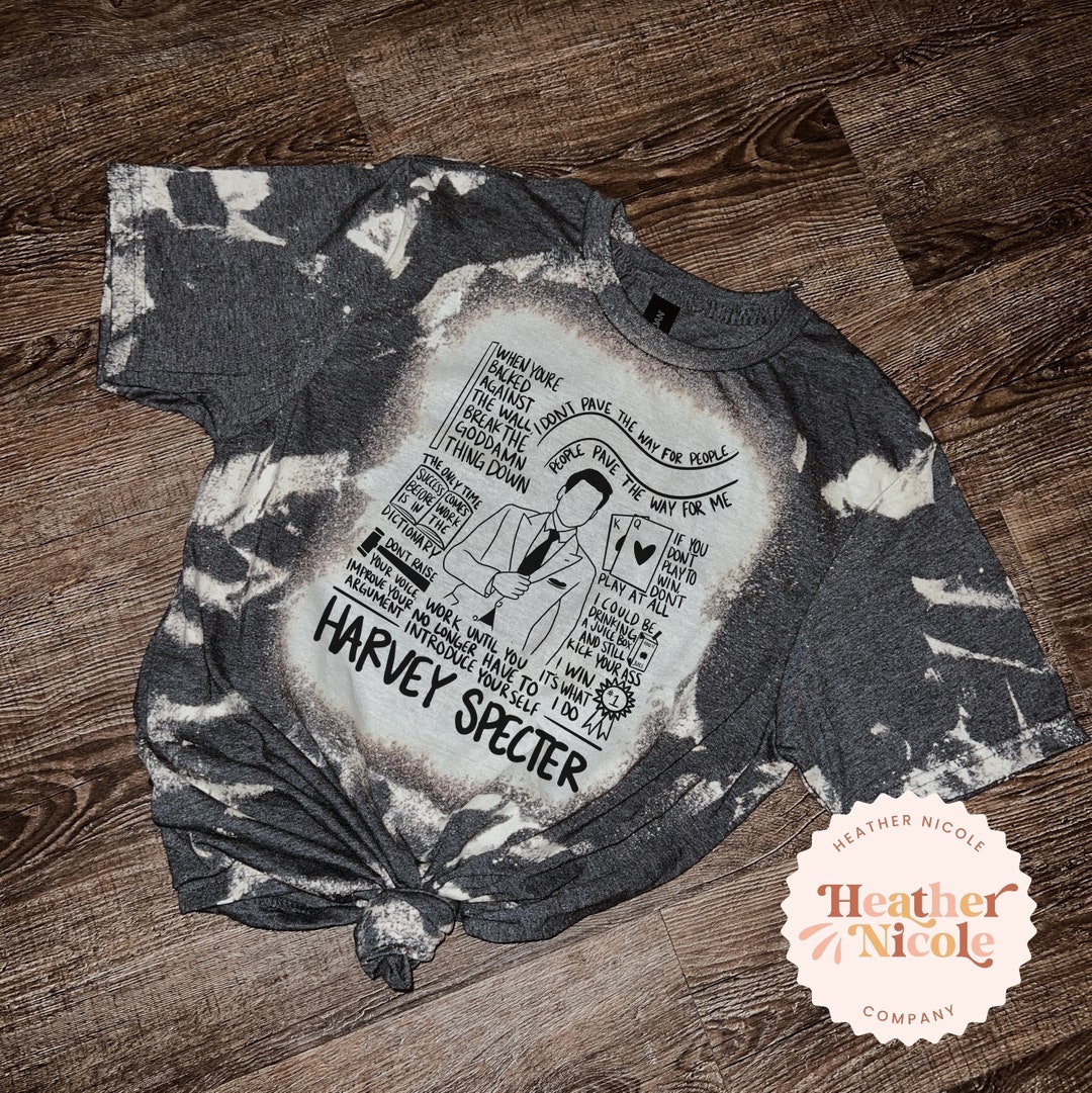 Suits | Harvey, Mike, Donna | Pearson, Specter, Litt | Bleached Tee ...