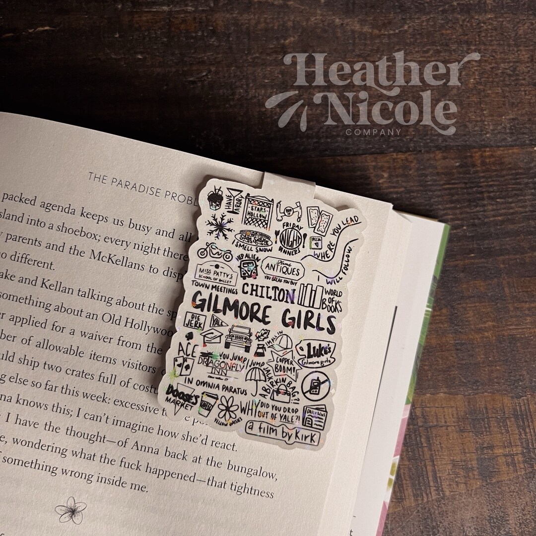 Gilmore Girls Bookmark | Rory, Lorelai | Stars Hollow | Holographic ...