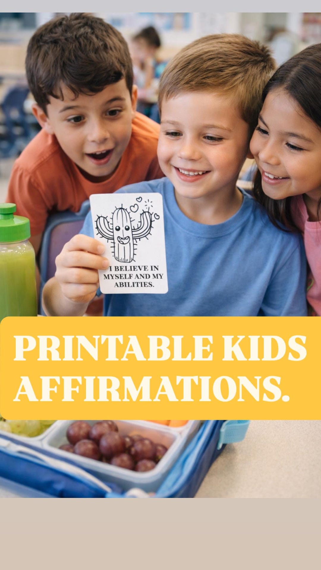 Printable Kids Affirmation Cards & Coloring Sheets | Positive ...