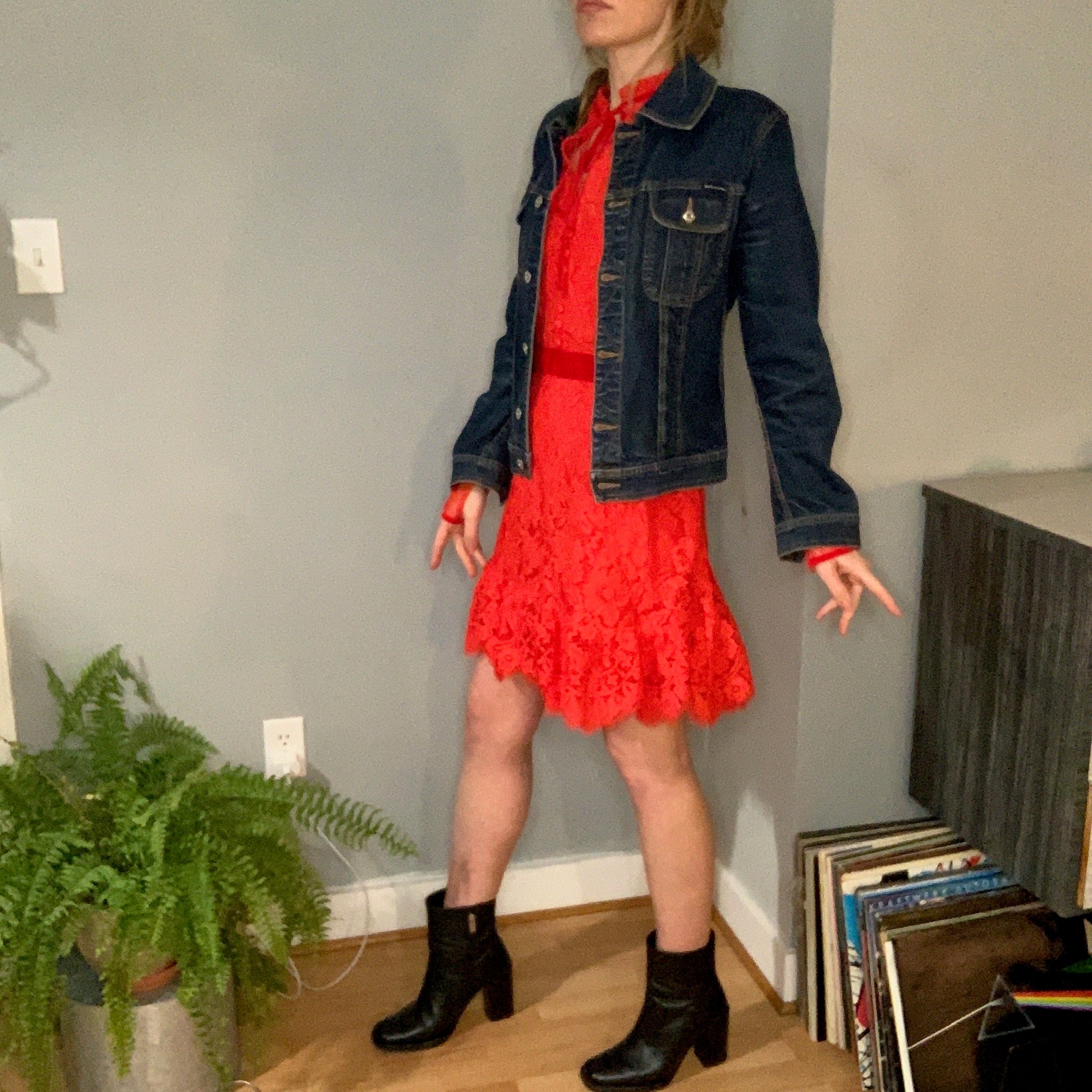 Truevintage Y2K Dolce & Gabbana Deep Blue Denim Jacket Size XS - Etsy