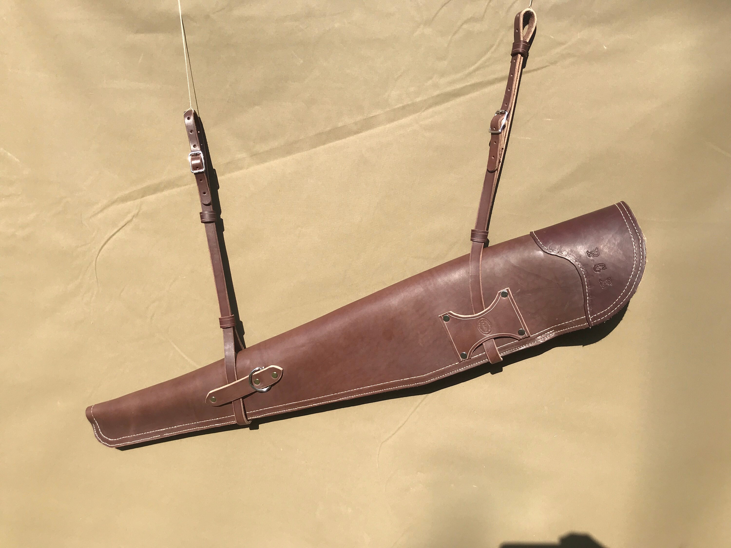 Custom hand made rifle scabbard made from 1st grade Australian | Etsy