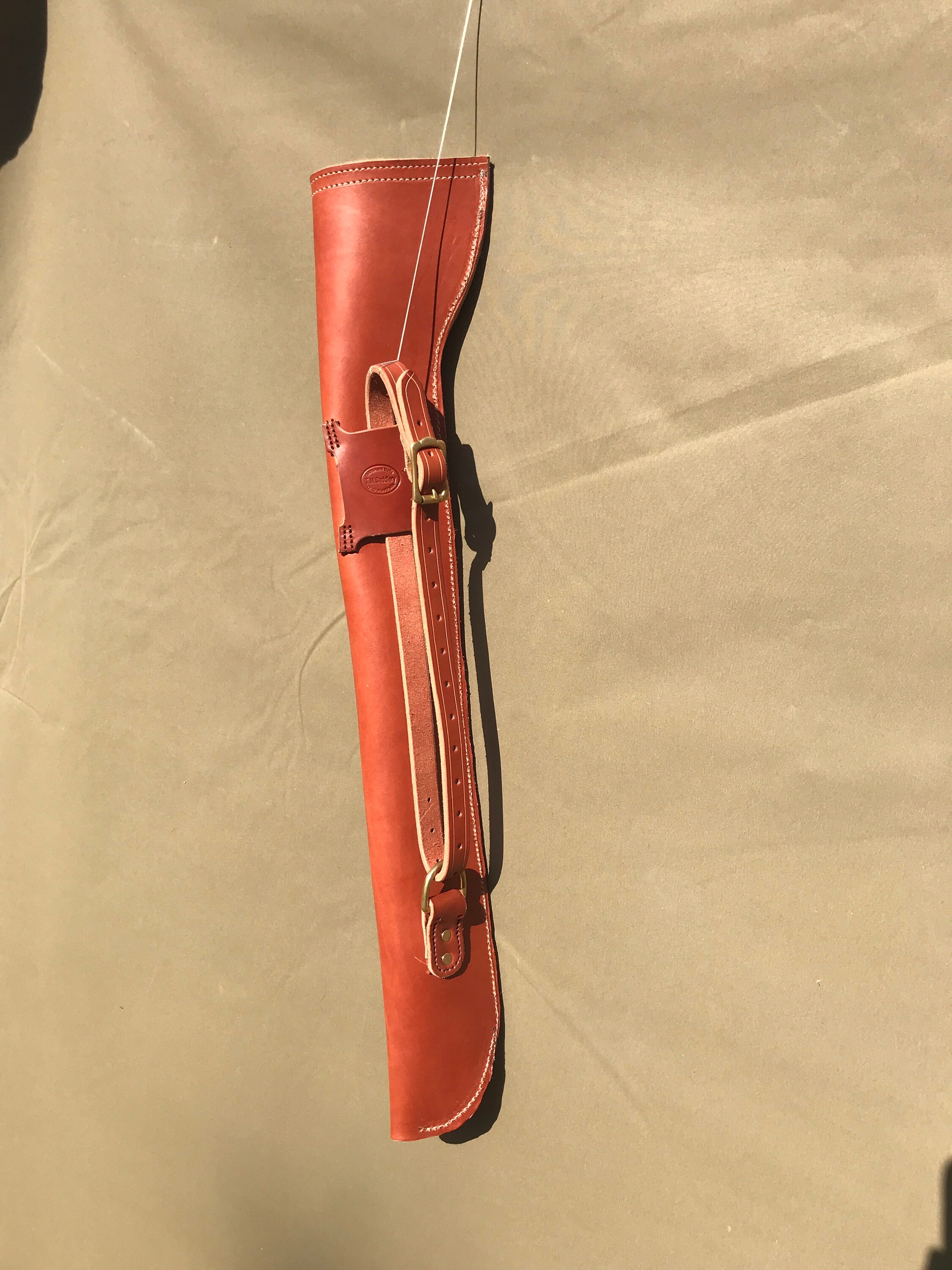 Custom hand made rifle scabbard made from 1st grade Australian | Etsy