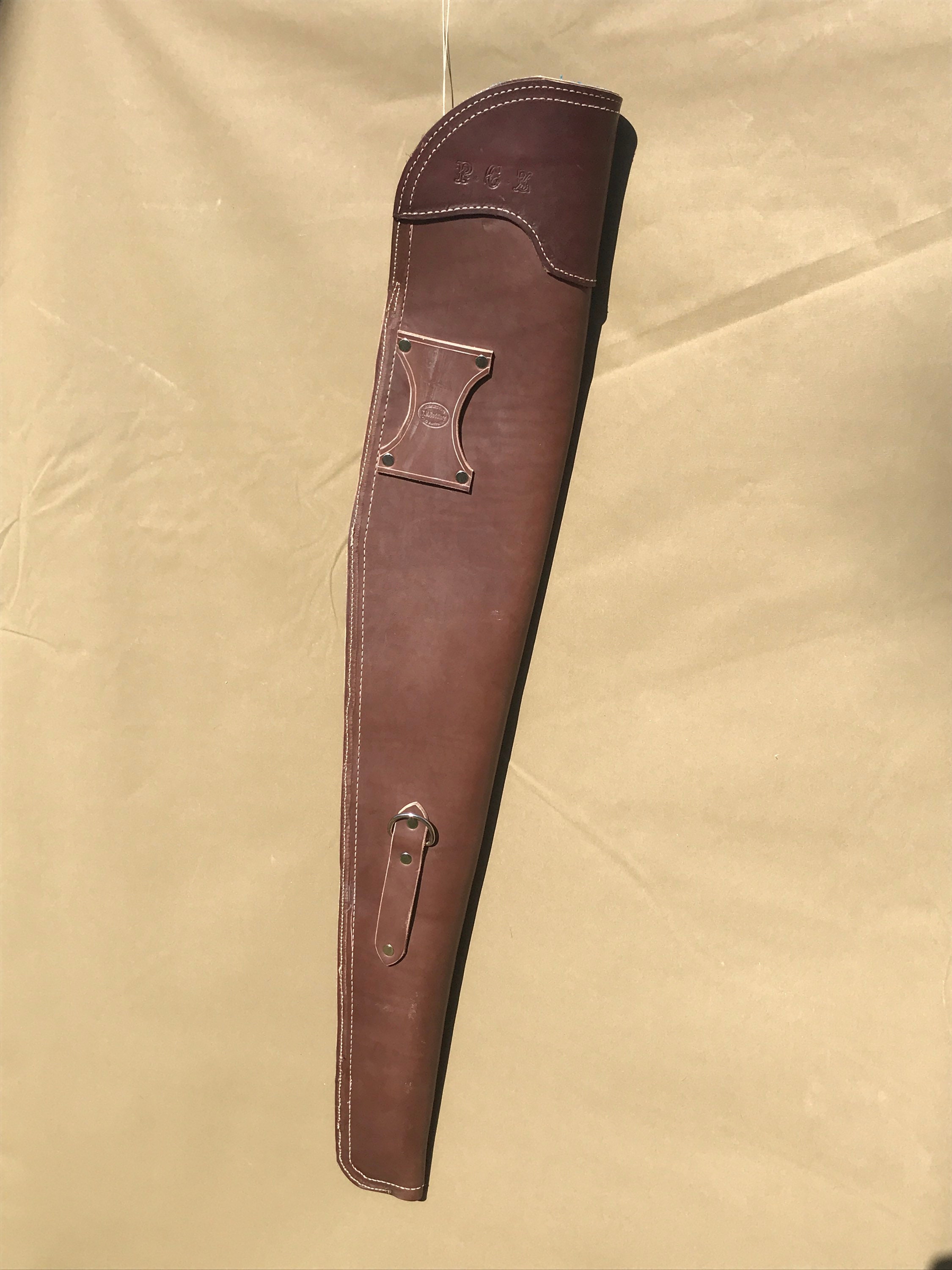 Custom hand made rifle scabbard made from 1st grade Australian | Etsy