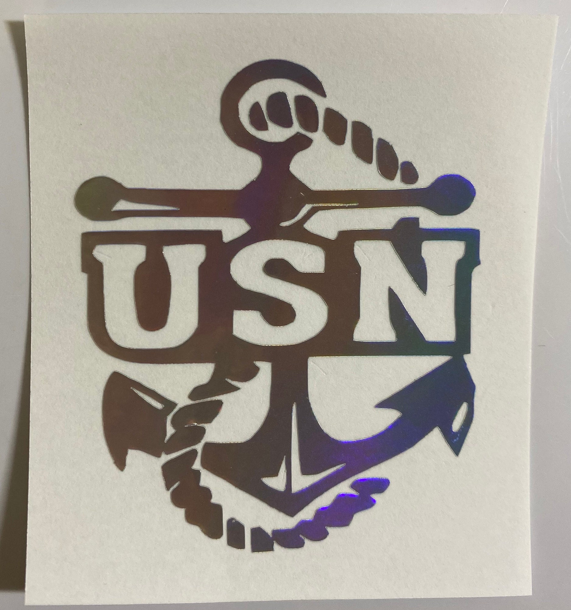 USN Decals Navy Decal Navy Stickers Navy Car Decals Proud | Etsy