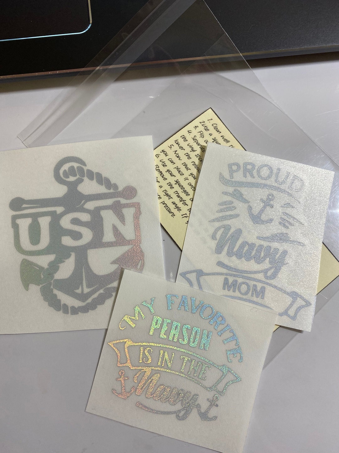 USN Decals, Navy Decal, Navy Stickers, Navy Car Decals, Proud Navy Mom ...