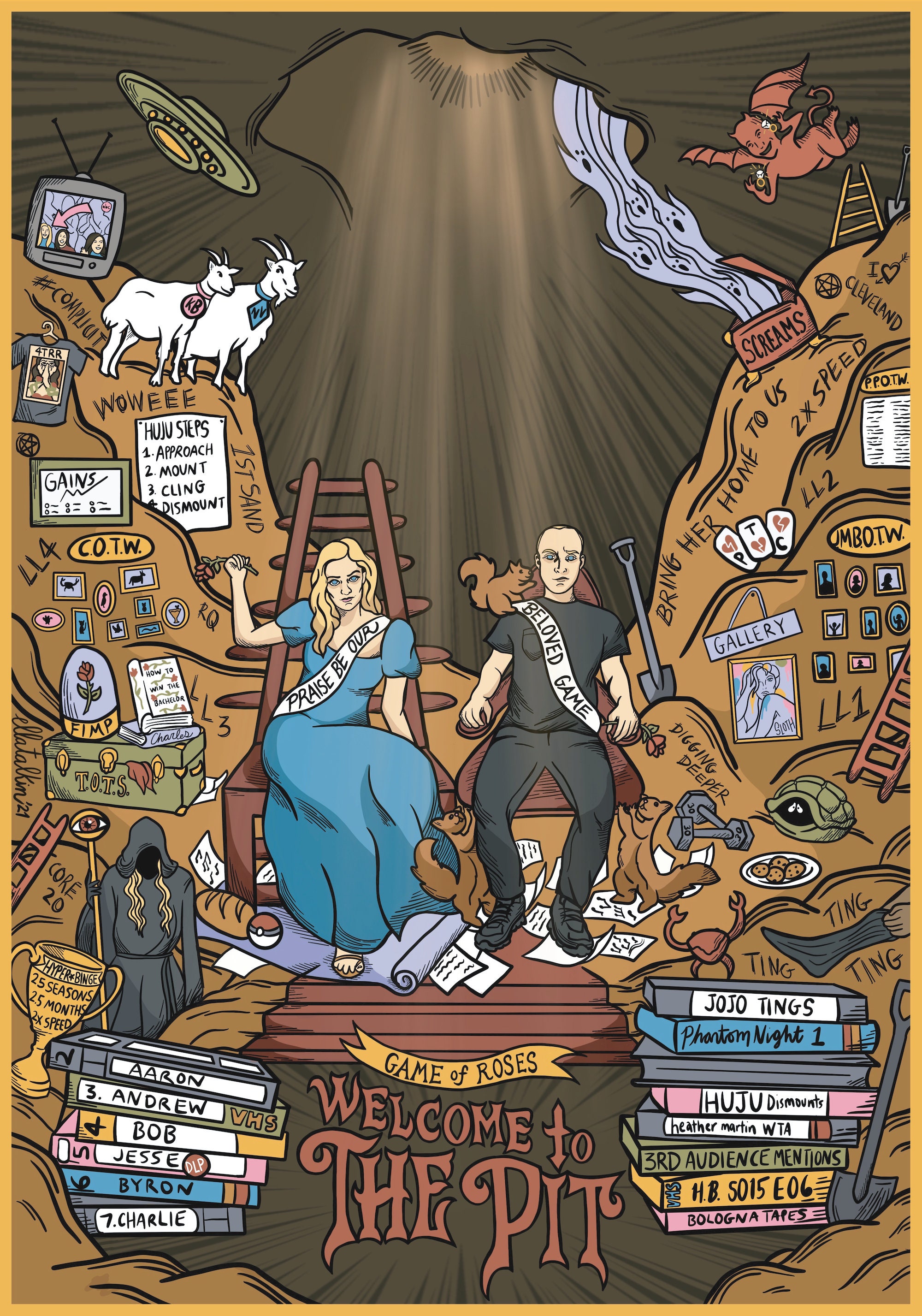 Welcome to the Pit Print 8.5x12 - Etsy