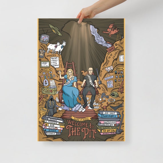 Welcome to the Pit 20x27.5 Poster | Etsy