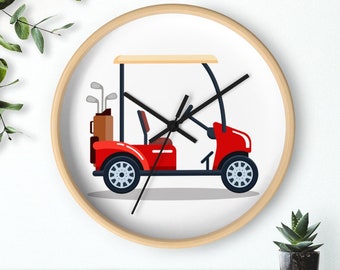 Golf Cart Clock - Etsy