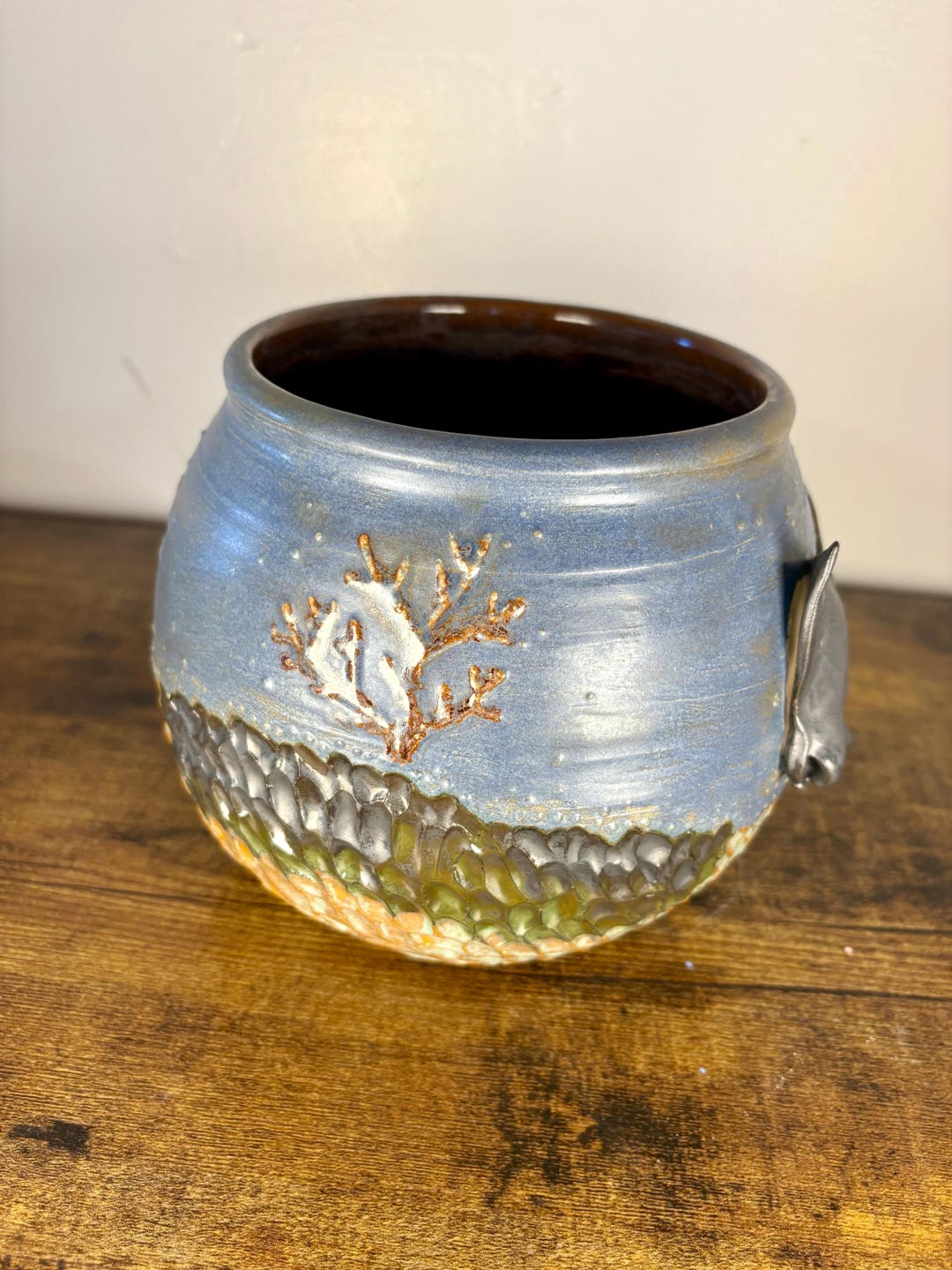 Manta Ray Ocean Themed Ceramic Vase - Etsy