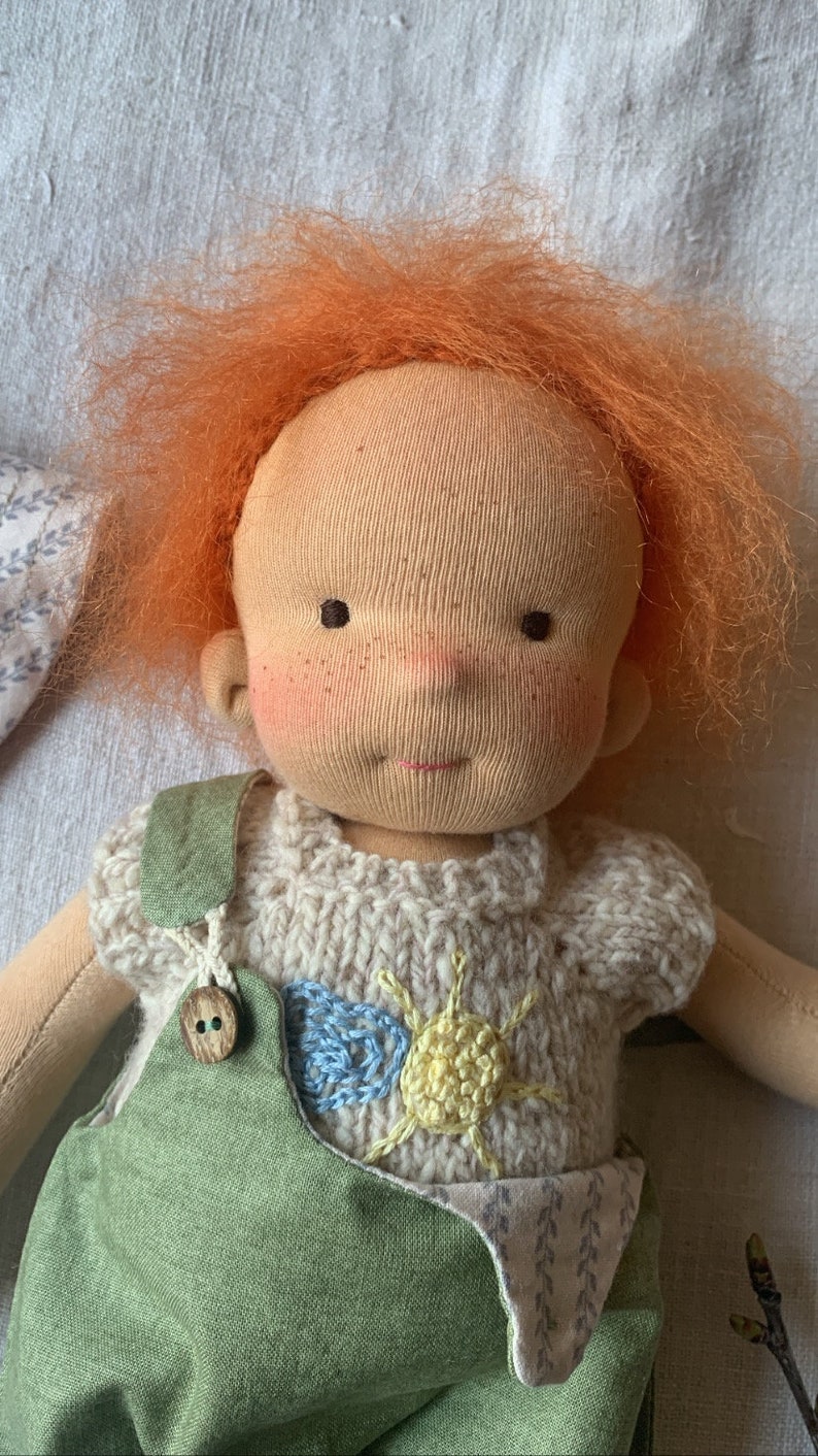 Soft Waldorf Doll 13 Inch Gift for a Child/girl for Christmas - Etsy
