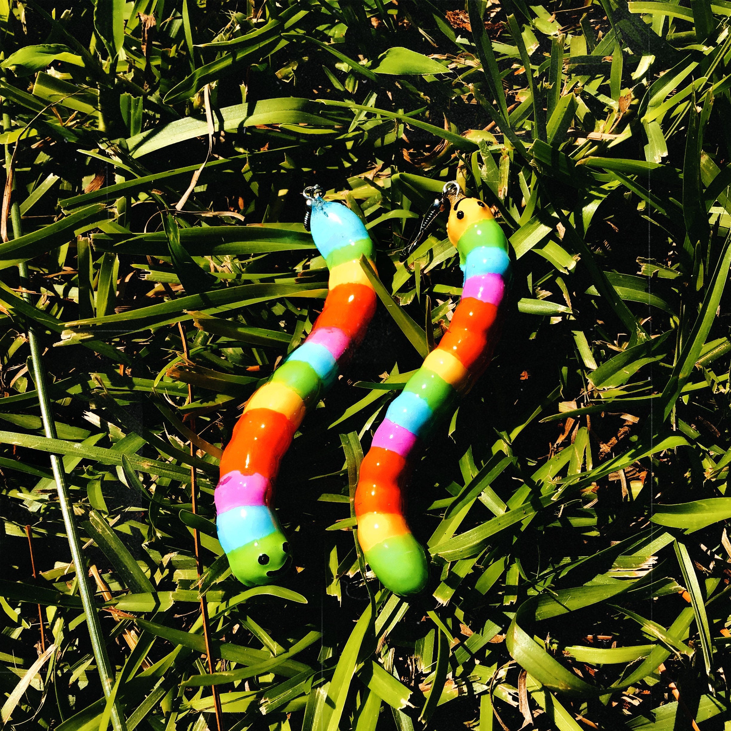 Rainbow Worm Buddies | Etsy