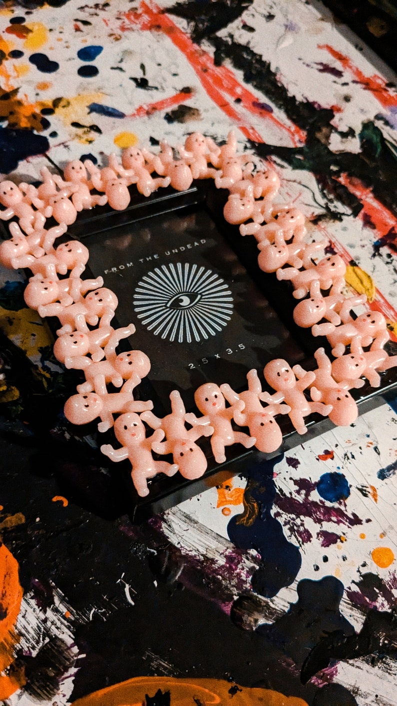 The Custom Baby Frame Punk Frame Alternative Frame - Etsy