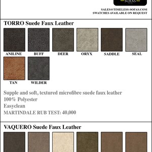 Semi Circular Chesterfield Style Faux Leather Domestic or Commercial ...