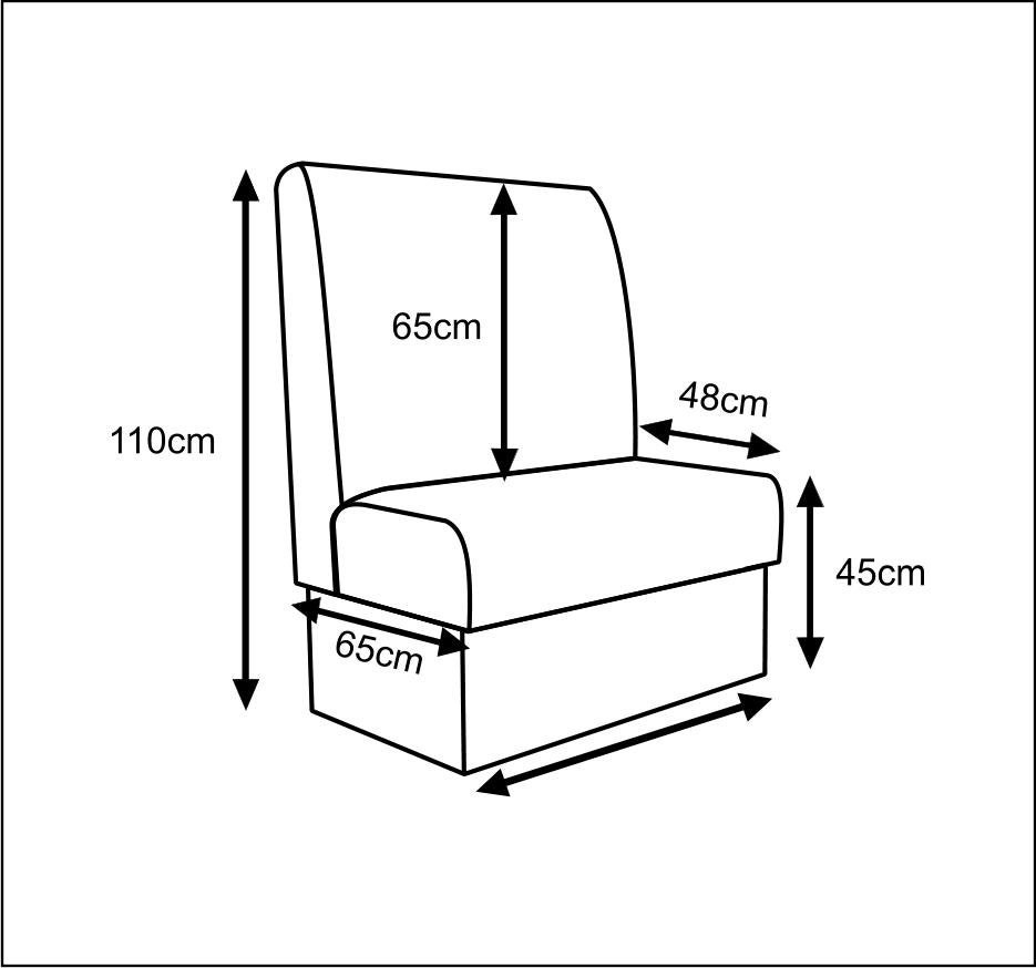 Deep Buttoned Kitchen Dining Booth Bench Seating in Real | Etsy