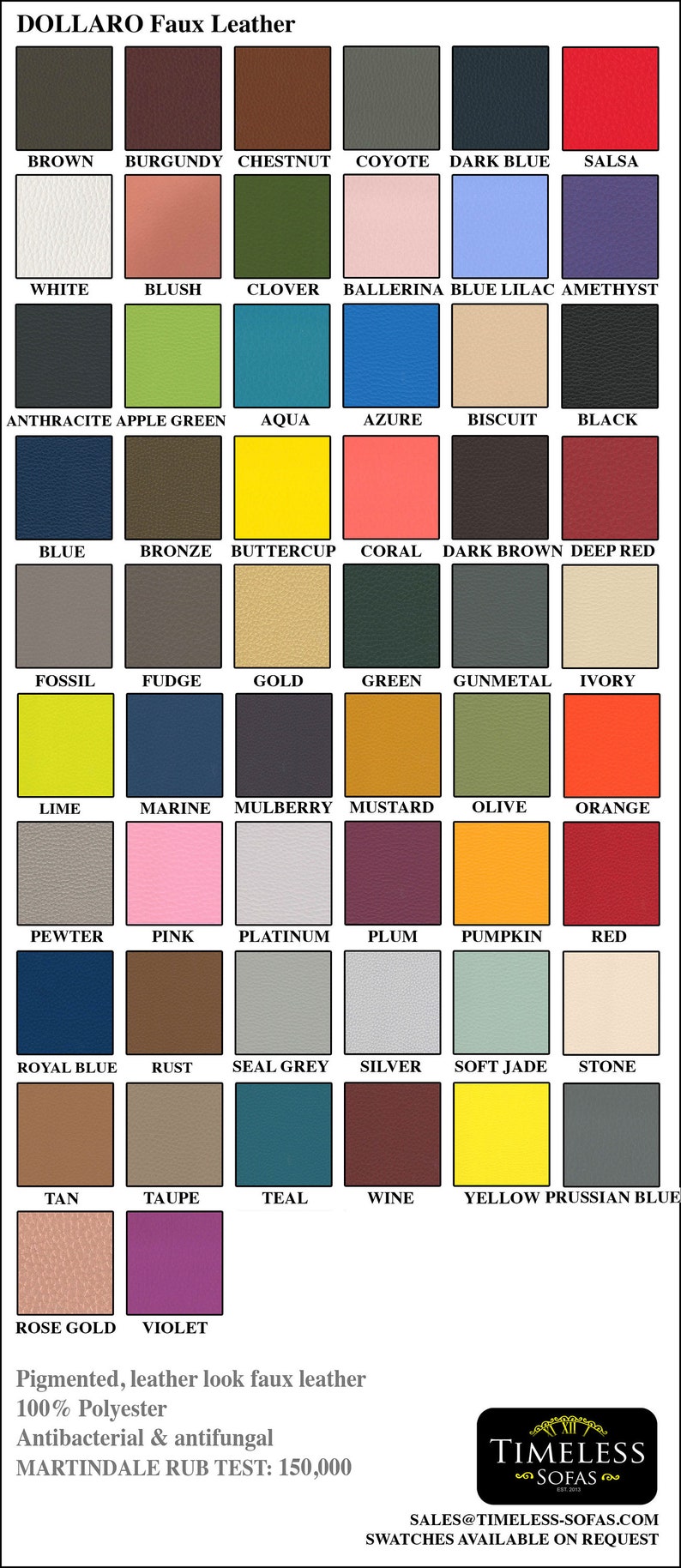 C-shaped Circular Chesterfield Style Faux Leather Domestic or ...