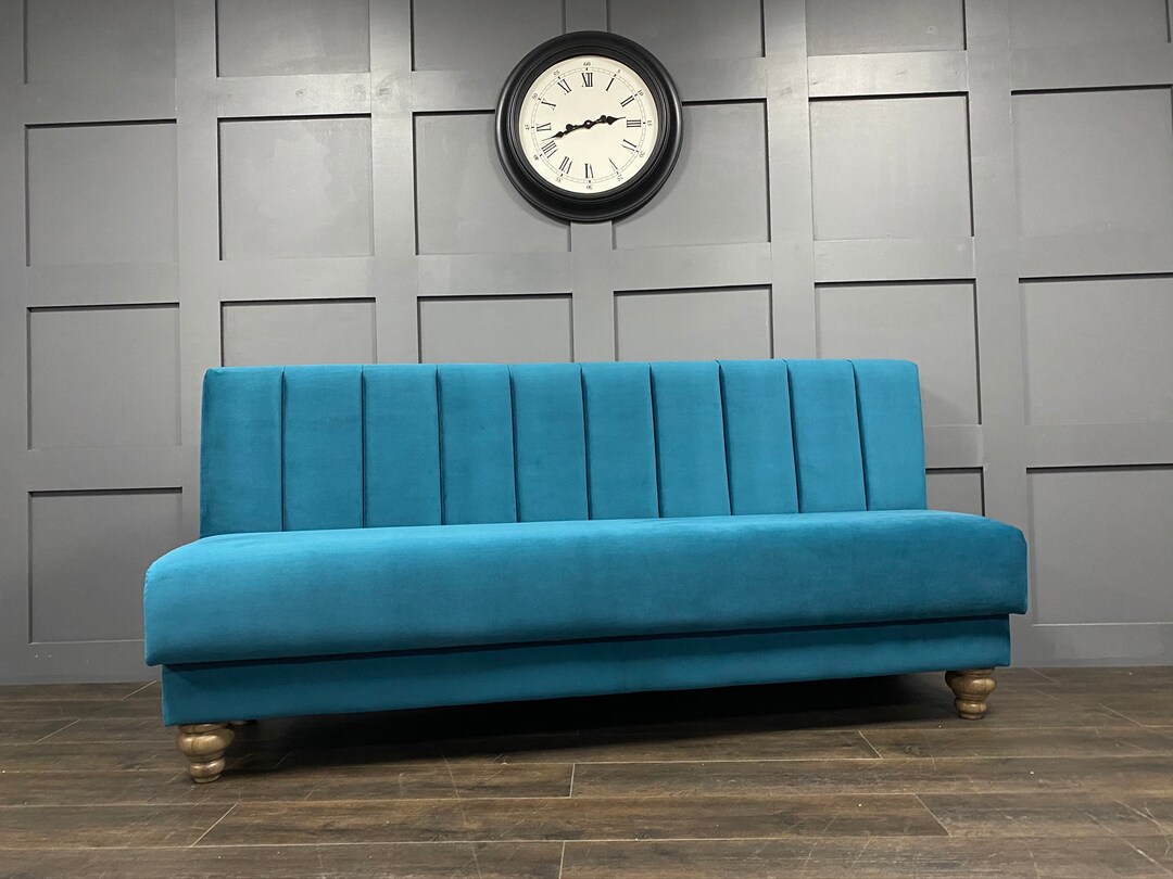 Fluted Kitchen Dining Booth Bench Seating Available in Any Colour - Etsy