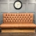 Deep Buttoned Kitchen Dining Booth Bench Seating in REAL Italian ...