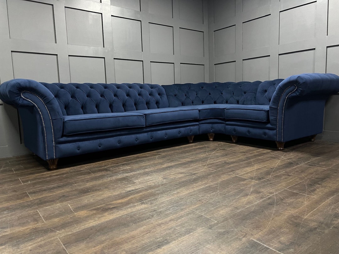 Bespoke Made to Measure Chesterfield Corner Suite in Any Colour - Etsy