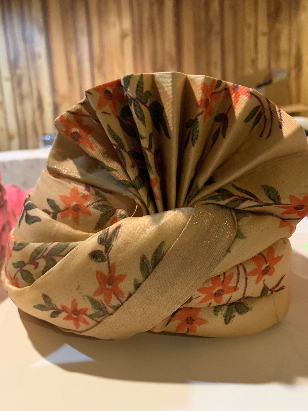 White Floral Pagri for Kids - Etsy